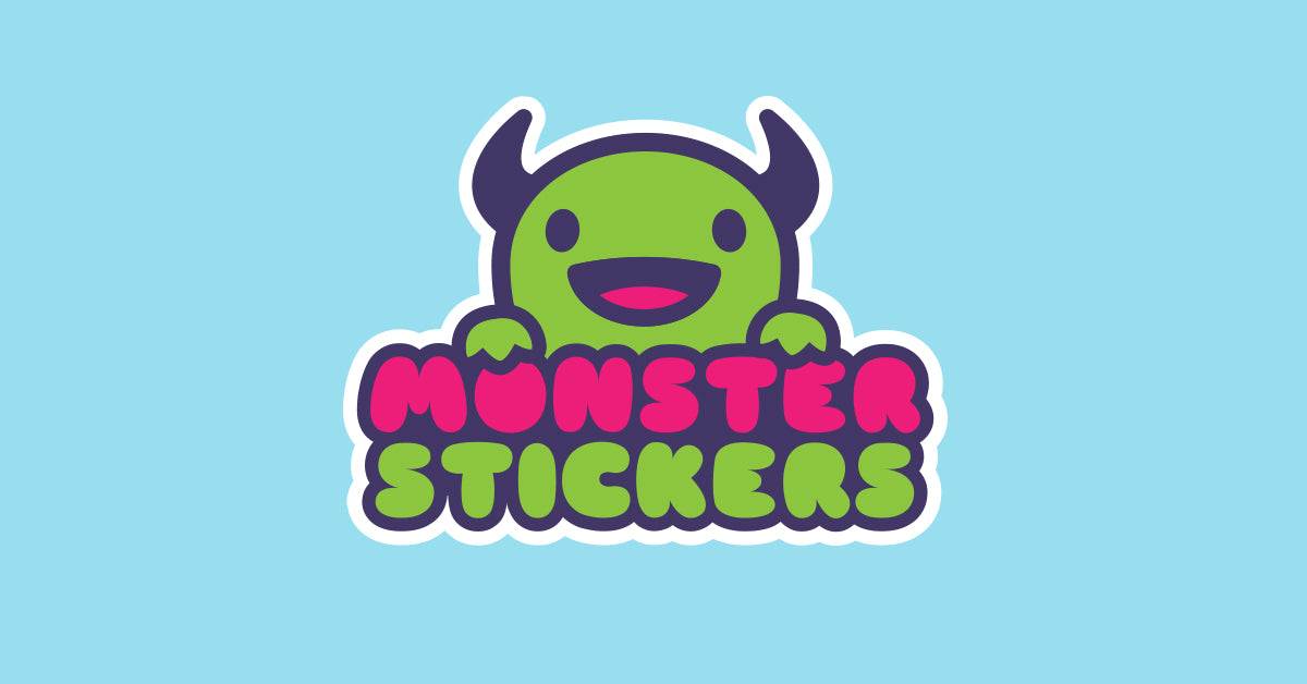 Monster Stickers - We're All About Stickers